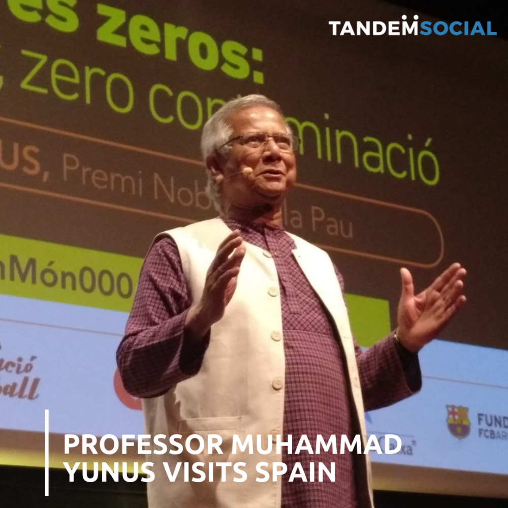 Tandem Social | Tandem Social accompanies Professor Muhammad Yunus ...