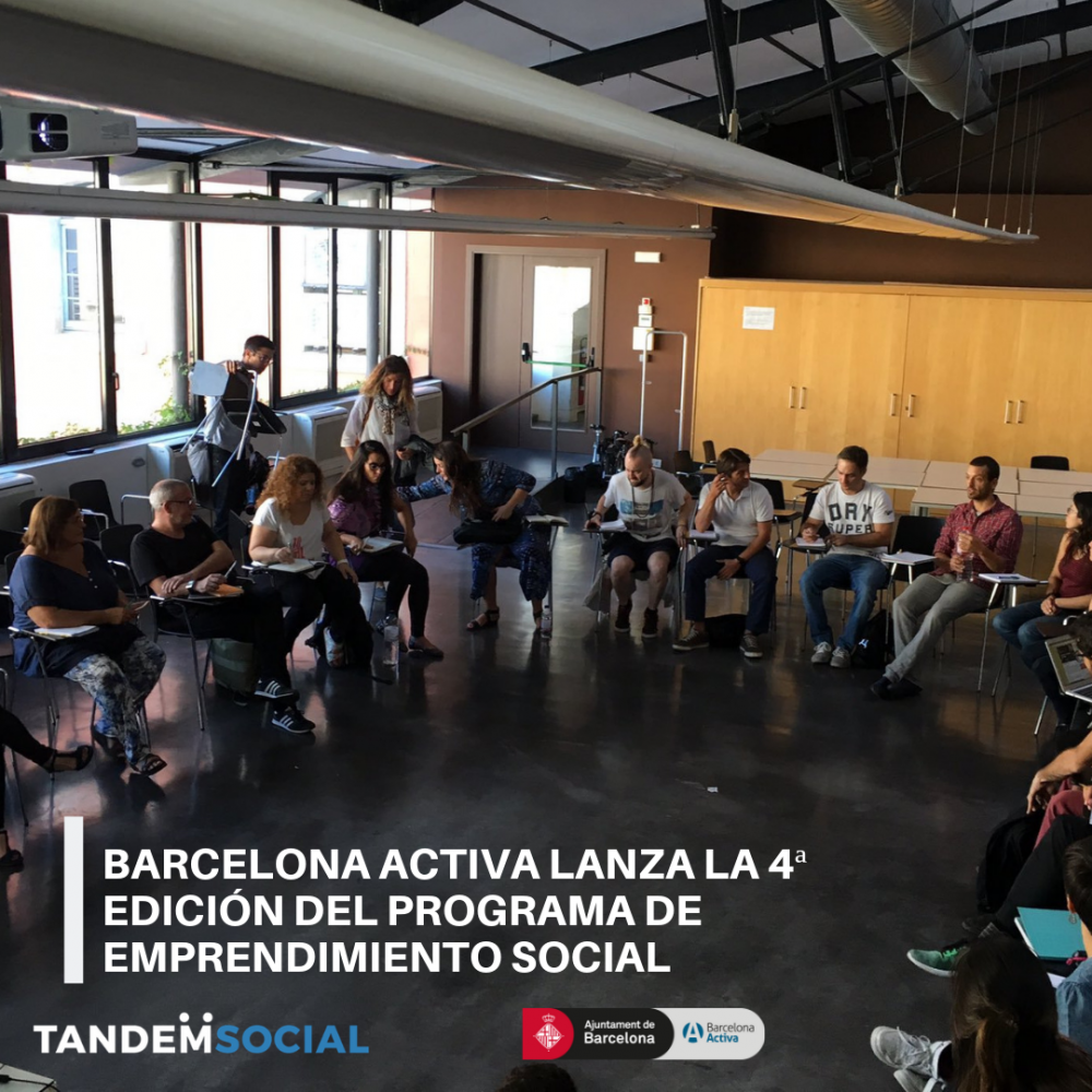 Tandem Social | Barcelona Activa lanza la 4ª edición del Programa de ...